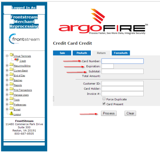 ArgoFire User Guide – FrontStream