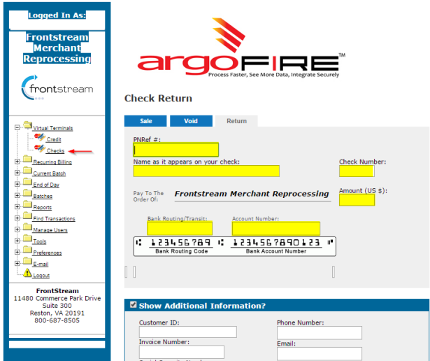 ArgoFire User Guide – FrontStream