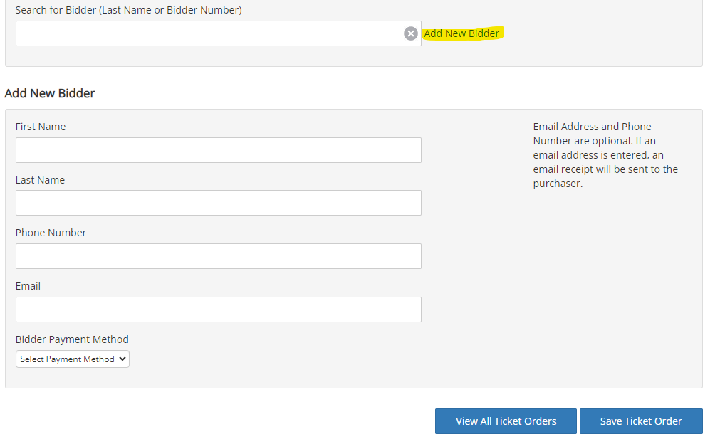 How to Create an Offline Ticket Order – FrontStream